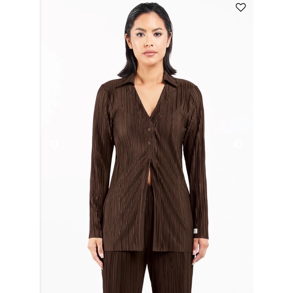 The Giving Movement | Tops | The Giving Movement Tight Plisse0 Shirt ...